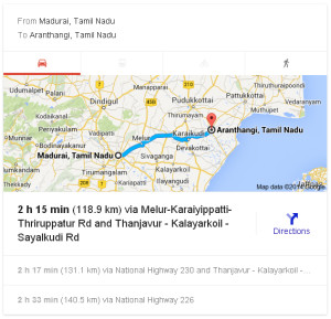 List of Important Route Map from Madurai - Classi Blogger