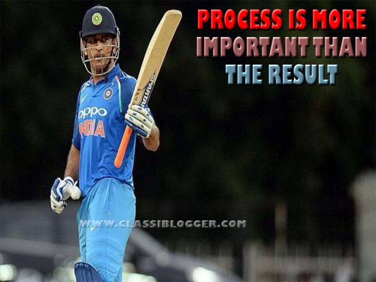 MS Dhoni Motivational Quotes - Classi Blogger