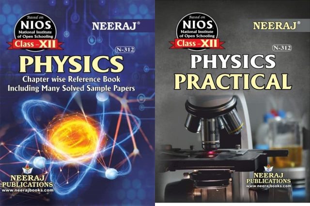 NIOS Physics (312), Practical Physics English Medium Set of 2 Books ...