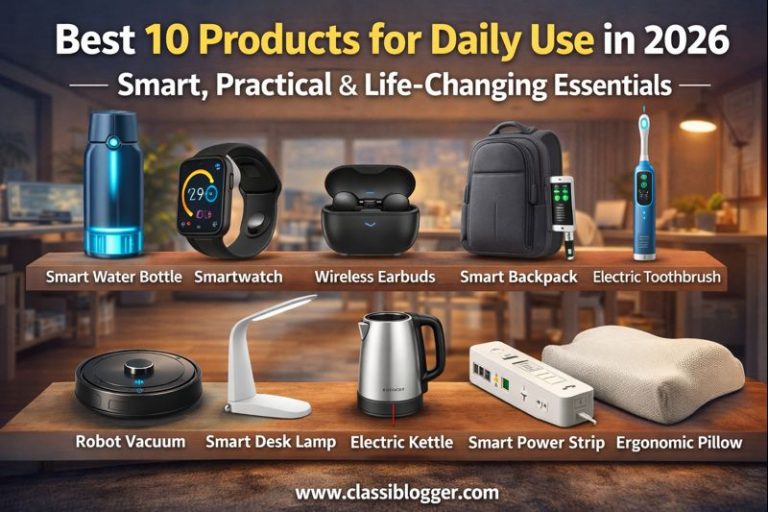 Best 10 Products for Daily Use in 2026 – Smart, Practical & Life ...